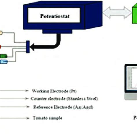Schematic Representation Of Measurement Setup Of Cyclic Voltammetry Download Scientific Diagram