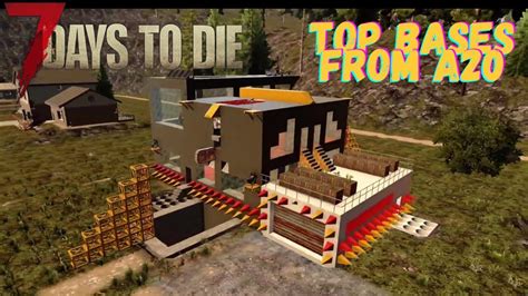Top 4 Alpha 20 Bases Base Builds 7d2d A20 Youtube