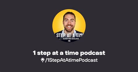 1 step at a time podcast - Listen on YouTube, Spotify - Linktree