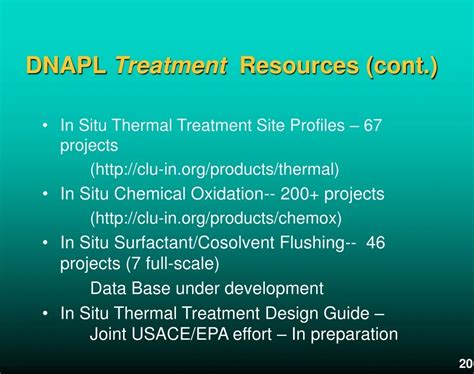 Ppt In Situ Treatment Of Groundwater Contaminated With Napl