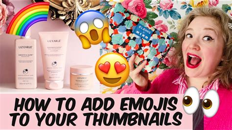 How To Add Emojis To Your YouTube Thumbnails Using A FREE App YouTube