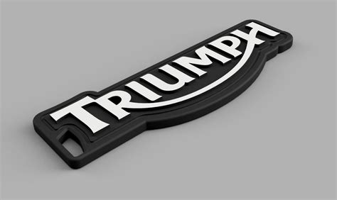 Triumph Classic Key Chain Portachiavi Porte Clès 钥匙链 By