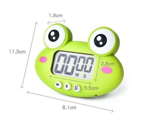 Jual Timer Masak Digital Dapur Magnet Led Stopwatch Kitchen Timer Alarm