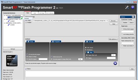 cc26xx之flash programmer 2使用 csdn博客