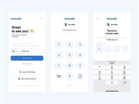 Pin Code Ui By Dmitriy Titovets On Dribbble