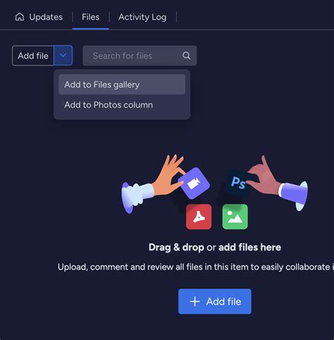 Upload Files To Files Gallery Via Form Submission Feature Requests