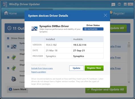 WinZip Driver Updater Free Windows Driver Updater WinZip Driver Updater Free Windows Driver Updater