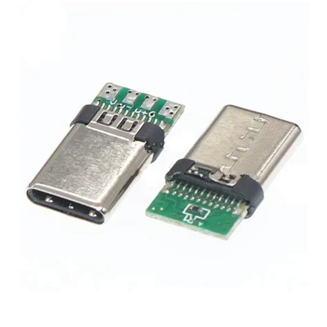 Conector Tipo C Macho Con Pcb Usb 31 ElectrÓnica Guatemala Oxdea