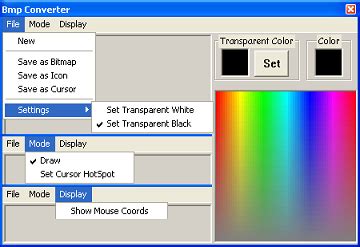 GitHub AM BmpConverter Convert Bmp Ico Cursor And Viceversa With Transparent Color