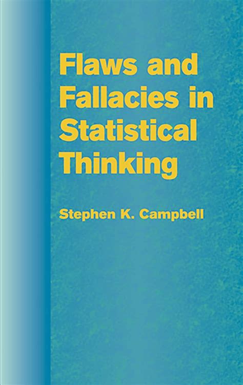 Buy Flaws And Fallacies In Statistical Thinking Book Online At Low Prices In India Flaws And