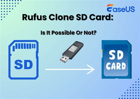 Rufus Clone Sd Card Is It Possible Or Not