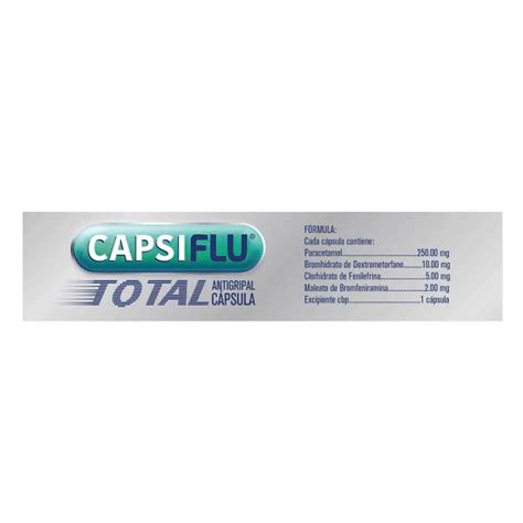 Capsiflu Total Antigripal 12 Capsulas Farmacias Klyns