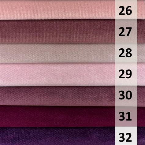 Pink Velvet Upholstery Fabric Woven Velvet By The Yard Fabric For Sofa