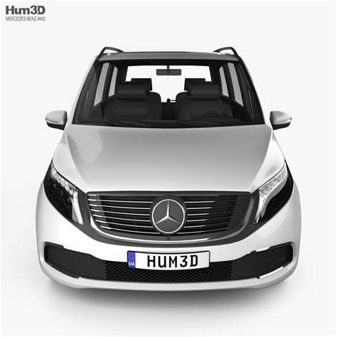 Mercedes Benz Eqv 2022 3d Model Download Van On