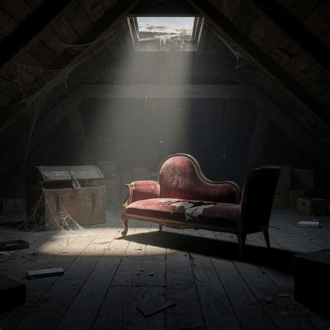 Free Forgotten Attic Memories Image Attic Couch Furniture