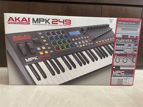 Akai Keyboard Controller Mpk249 Hobbies And Toys Music And Media Musical