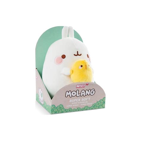 Nici Molang Plush With Piu Piu In T Box Molang 24cm Nic48877