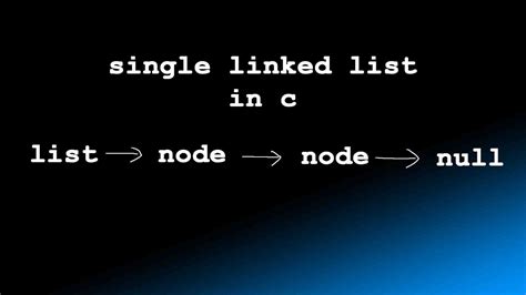 C Programing｜exercise 15 Linked List In C Programming Youtube