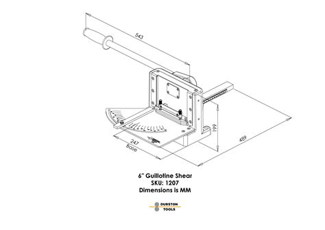 6 Guillotine Shear Durston Tools