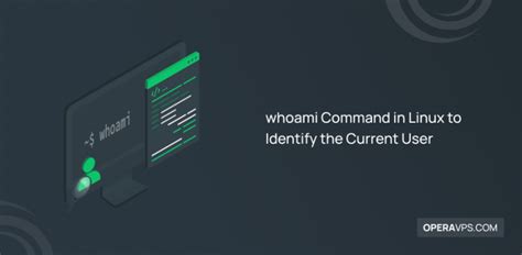 Whoami Command In Linux To Identify The Current User