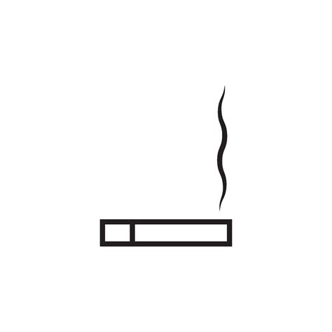 Cigarette Icon Vector 27511899 Vector Art At Vecteezy