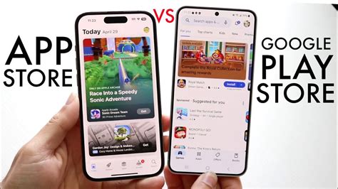 iPhone App Store Vs Google Play Store! (Which Is Better?) (2024) - YouTube