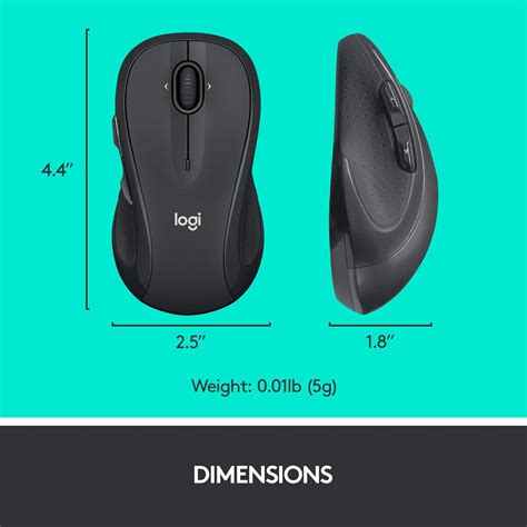 Logitech M510 Wireless Mouse Comfort And Precision