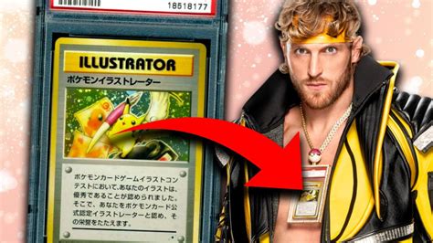 La Carta Pikachu Illustrator De Logan Paul Bate Récord Con Una Venta