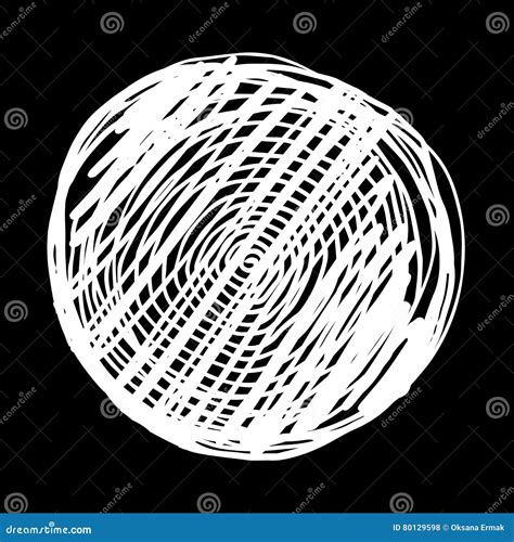 Pencil Hand Drawn Doodle Border Stock Vector Illustration Of Scribble