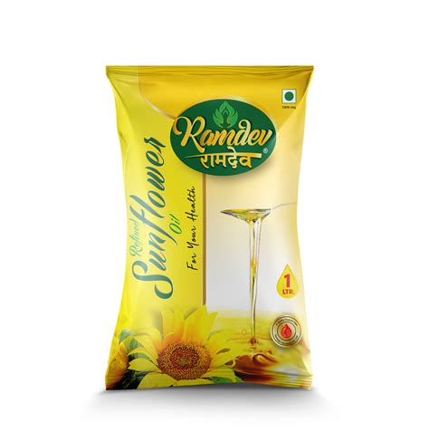 Ramdev Cooking Oil Logo And Packaging On Behance