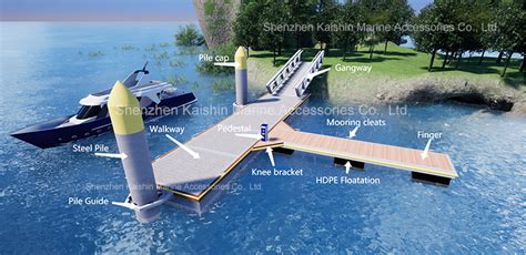 Floating Dock Pile Guide Dock Pile Guide Floating Pontoon Dock From China Factory