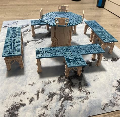 Successfully 3d Printed Salvation Bheta Decima Terrain R Killteam