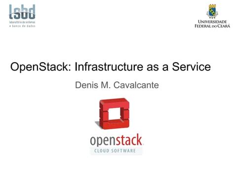 Openstack Infrastructure As A Service Ppt