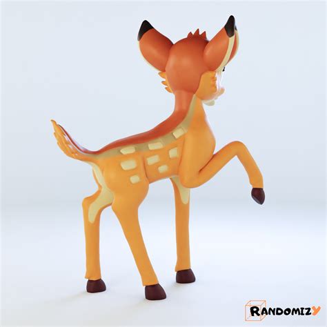 Archivo 3d Bambi Fanart ・modelo Para Descargar E Imprimir En 3d・cults