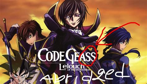 Code Geass Abridged Berserker Fandubs Casting Call Club