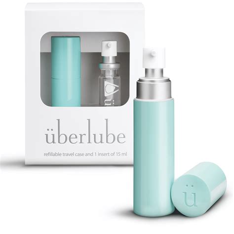 Uberlube Silicone Lube Aqua Travel Kit 15ml Unscented Latex Safe