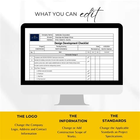 Design Development Review Checklist Drawing Checklist Design Progress