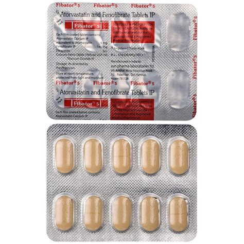Fibator 5 Strip Of 10 Tablets Health And Personal Care