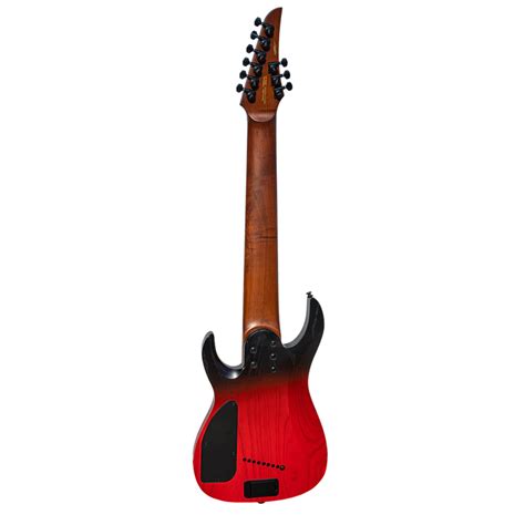 Legator Ninja N9 Multi Scale 9 String Guitar Ebony Fretboard Crimson