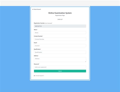 Online Examination System Using Php And Mysql Online Examination