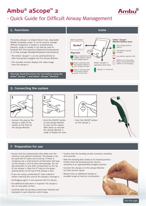 Ascope 2 Quick Guide For Difficult Airway Management Ver 03 Pdf Download