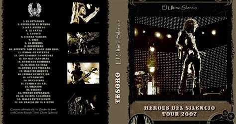 Héroes Del Silencio Tesoro Tour 2007 Valencia ~ Intercambios De Dvd