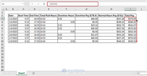 How To Calculate Overtime Hours In Excel Using The IF Function Examples ExcelDemy