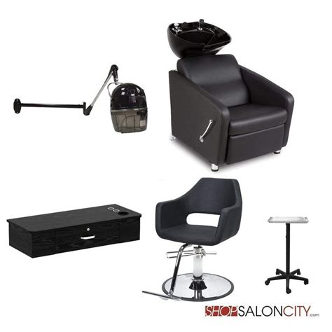 Hair Salon Klyne Basic Package Black Hair Salon Equipment Hair
