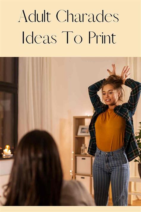 Fun Charades Ideas For Adults At Aidan Wendt Blog