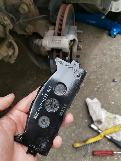 Замена тормозных колодок. Замена свечей. — Toyota Camry (XV50), 2,5 л ...