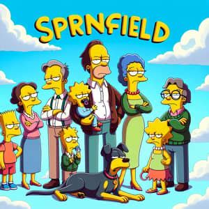 The Simpsons Episode Characters Watch Conflict News Animated Scene