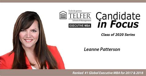 Telfer Executive Mba At The University Of Ottawa On Linkedin Meet The