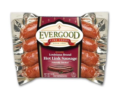 Evergood Hot Link Sausage Grocery And Gourmet Food