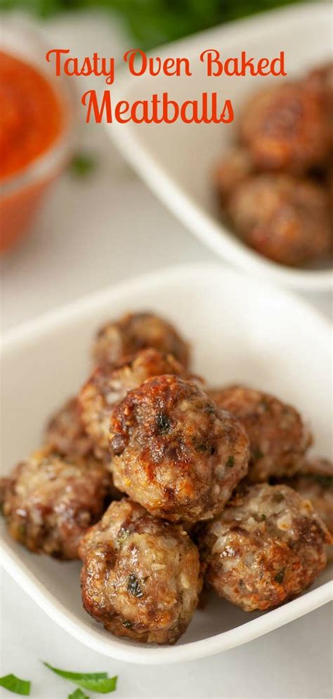 Easy Oven Baked Meatballs Artofit